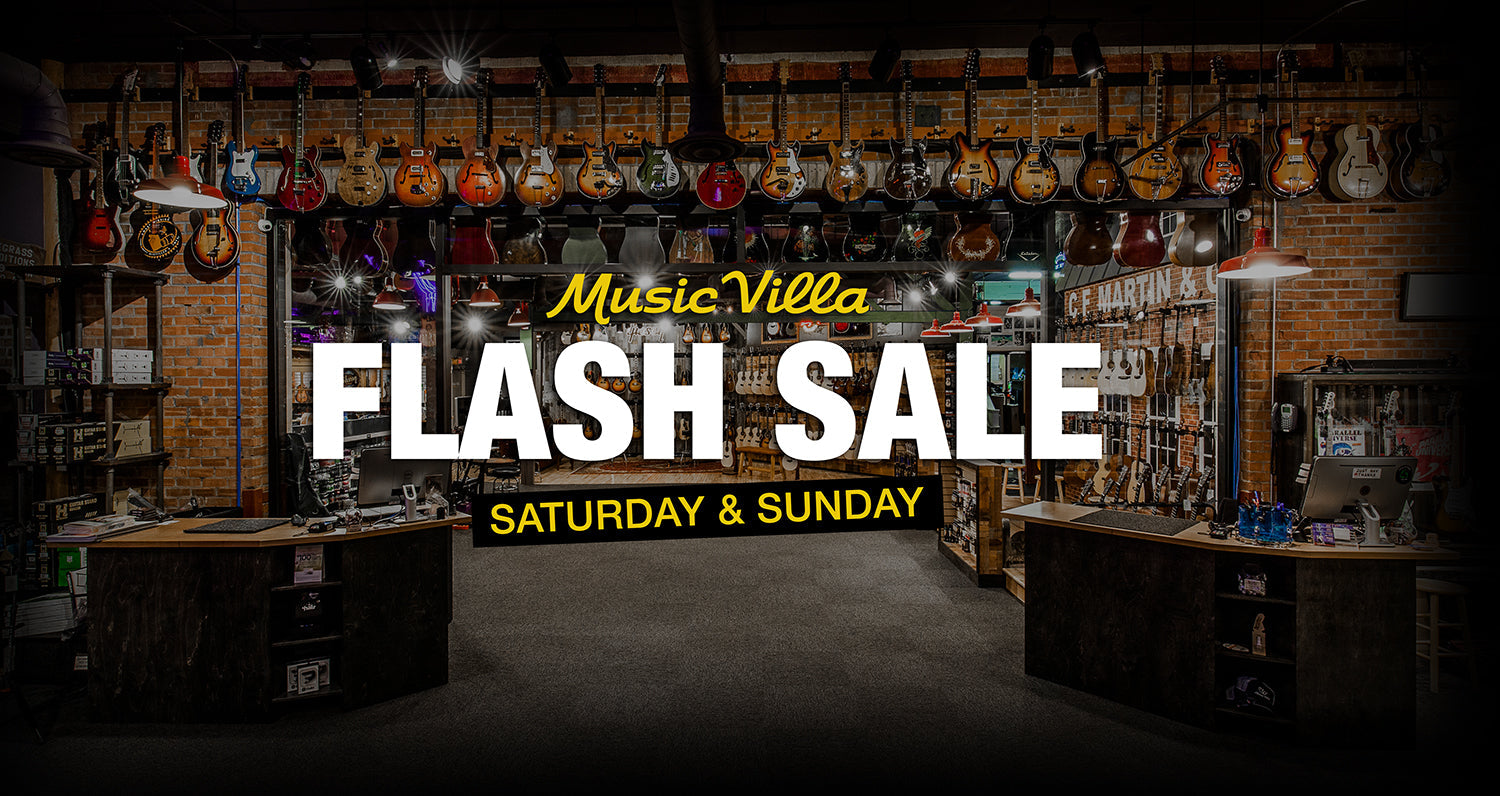 Labor Day Weekend – FLASH SALE 2025 – Music Villa MT