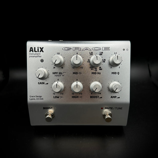 Grace Design ALiX Acoustic Instrument Preamp - Silver – Music Villa MT
